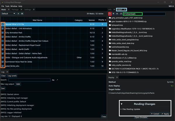 Help:Tools/UKMM - ZeldaMods (Breath of the Wild)